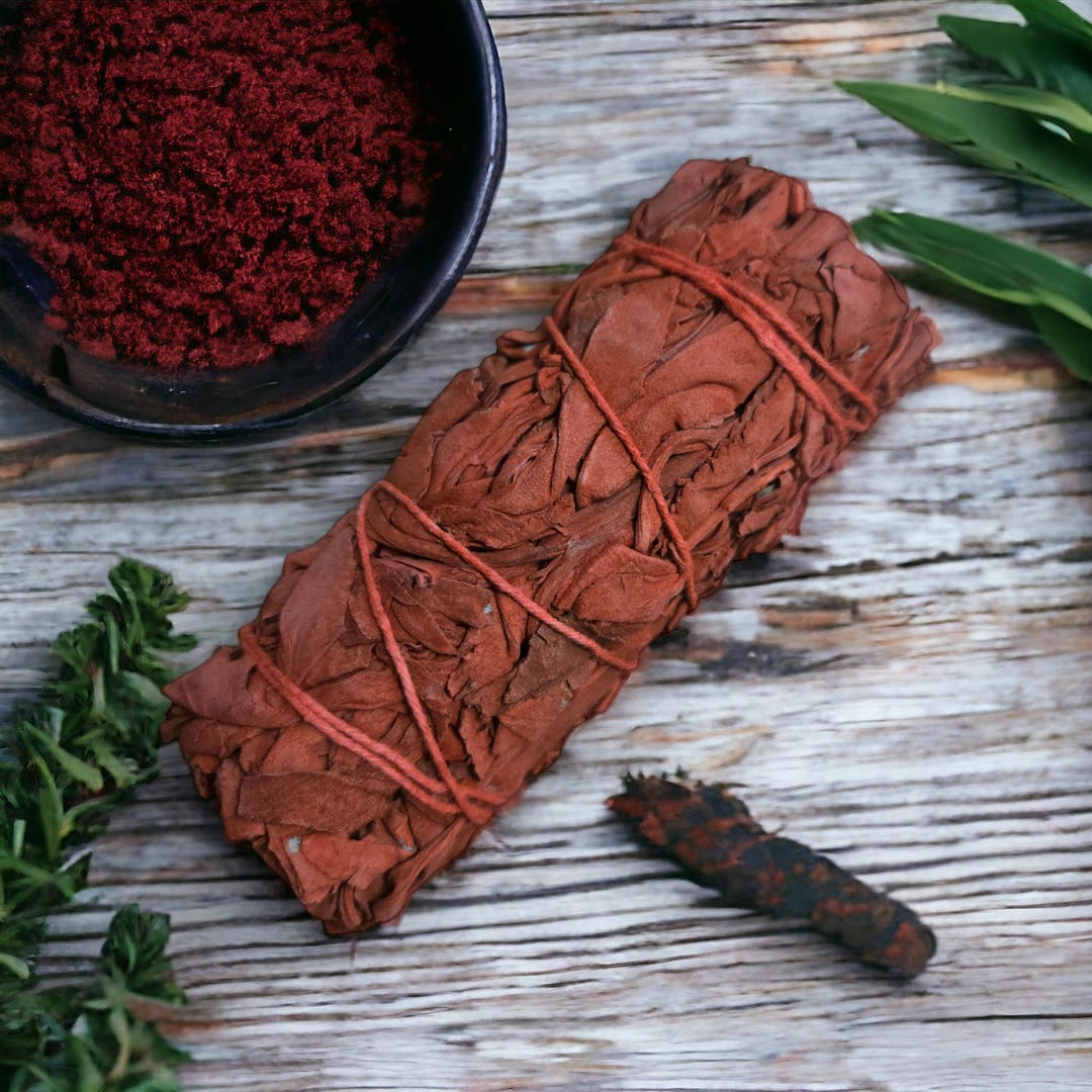 Premium Dragons Blood Sage Bundle | Natural Aromatherapy & Spiritual ...