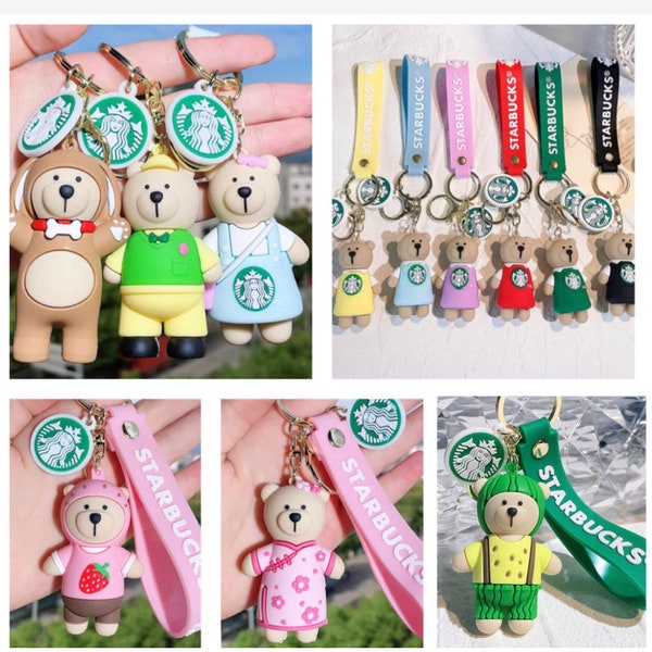 Starbucks Keychain - Etsy