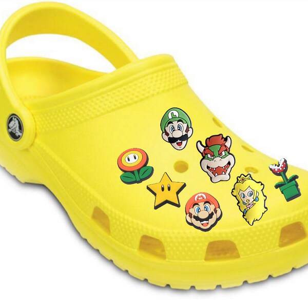 Super Mario Crocs - Etsy