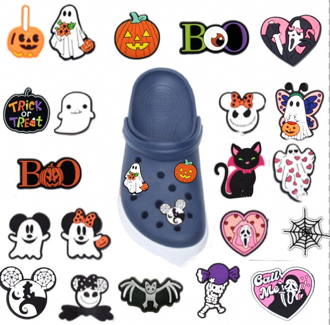 Crocs Charms, Horror Croc Shoe Charms, Halloween, Friday the 13th ...