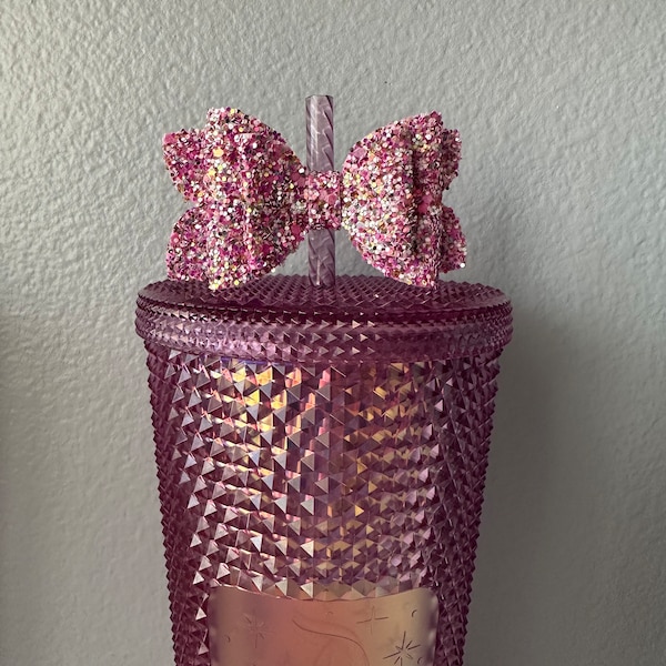 Pink Stanley Bow Toppers - Etsy