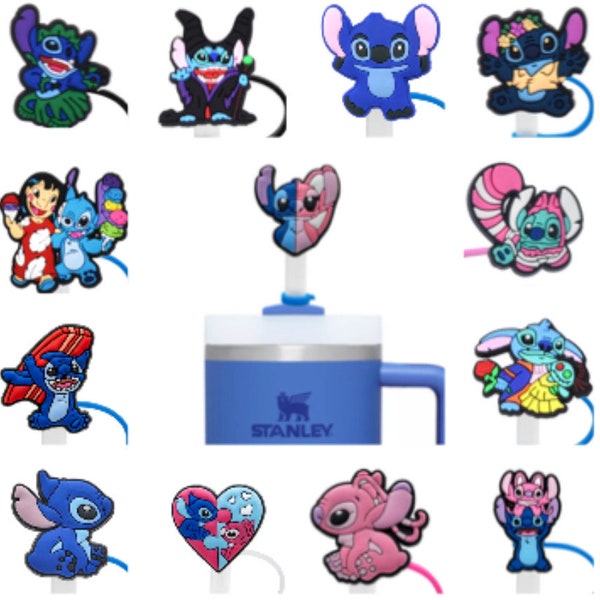 Stitch Straw Cover Stanley - Etsy