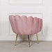 Pink Velvet Shell Chair With Gold Legs Scalloped Occasional Style - Etsy UK