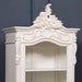 Large White Carved Bookcase French Chic Style - Etsy
