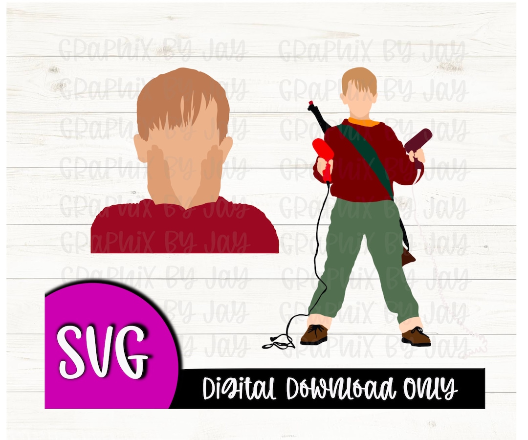 Home Alone SVG and PNG, Merry Christmas You Filthy Animal, Kevin ...