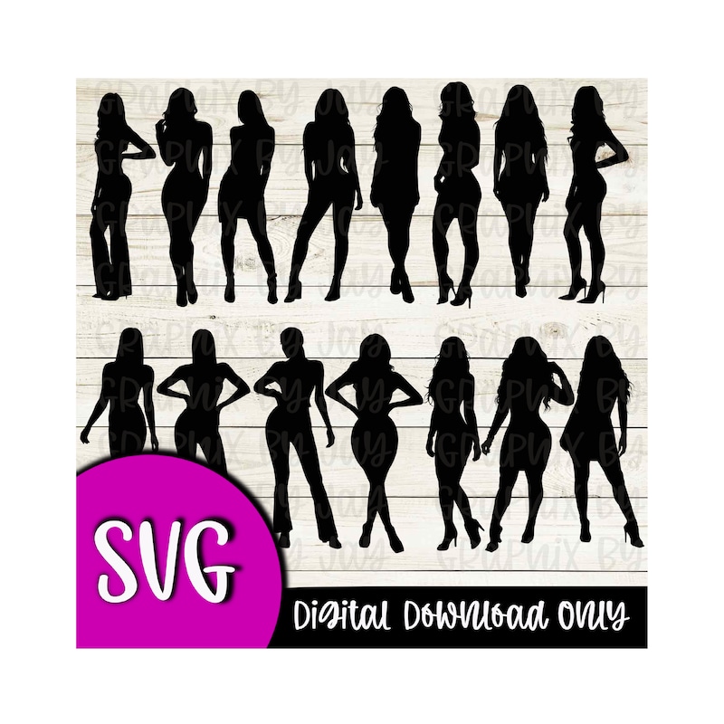 Sexy Woman Svg - Etsy