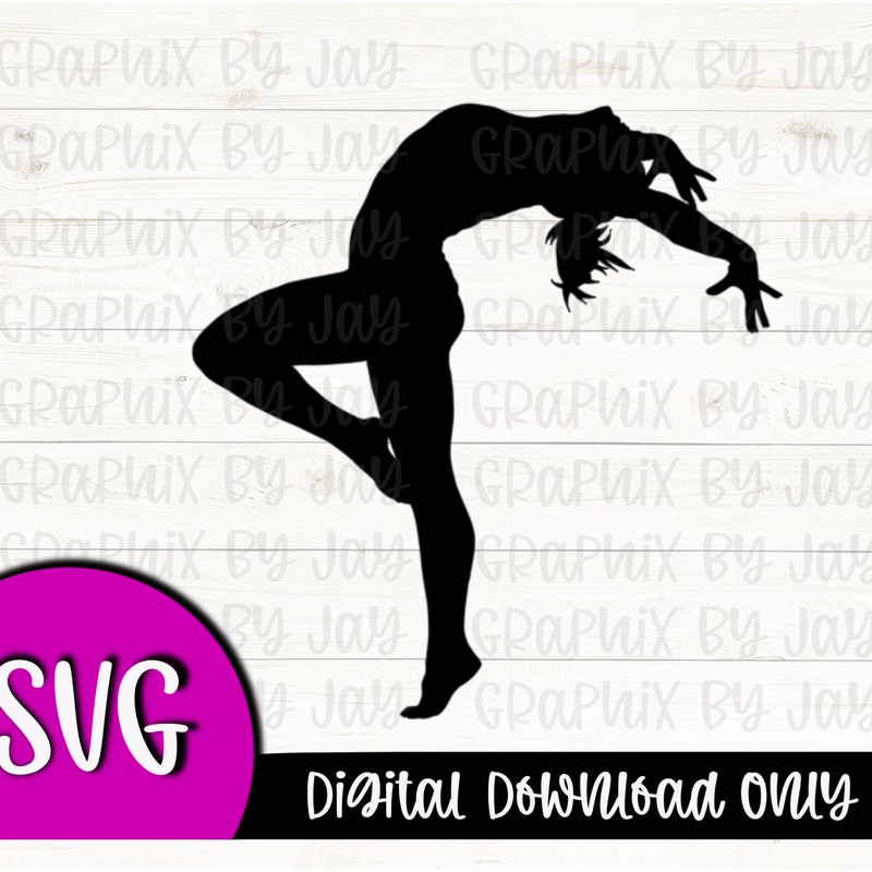 Jazz Dancer Svg Stencil - Etsy