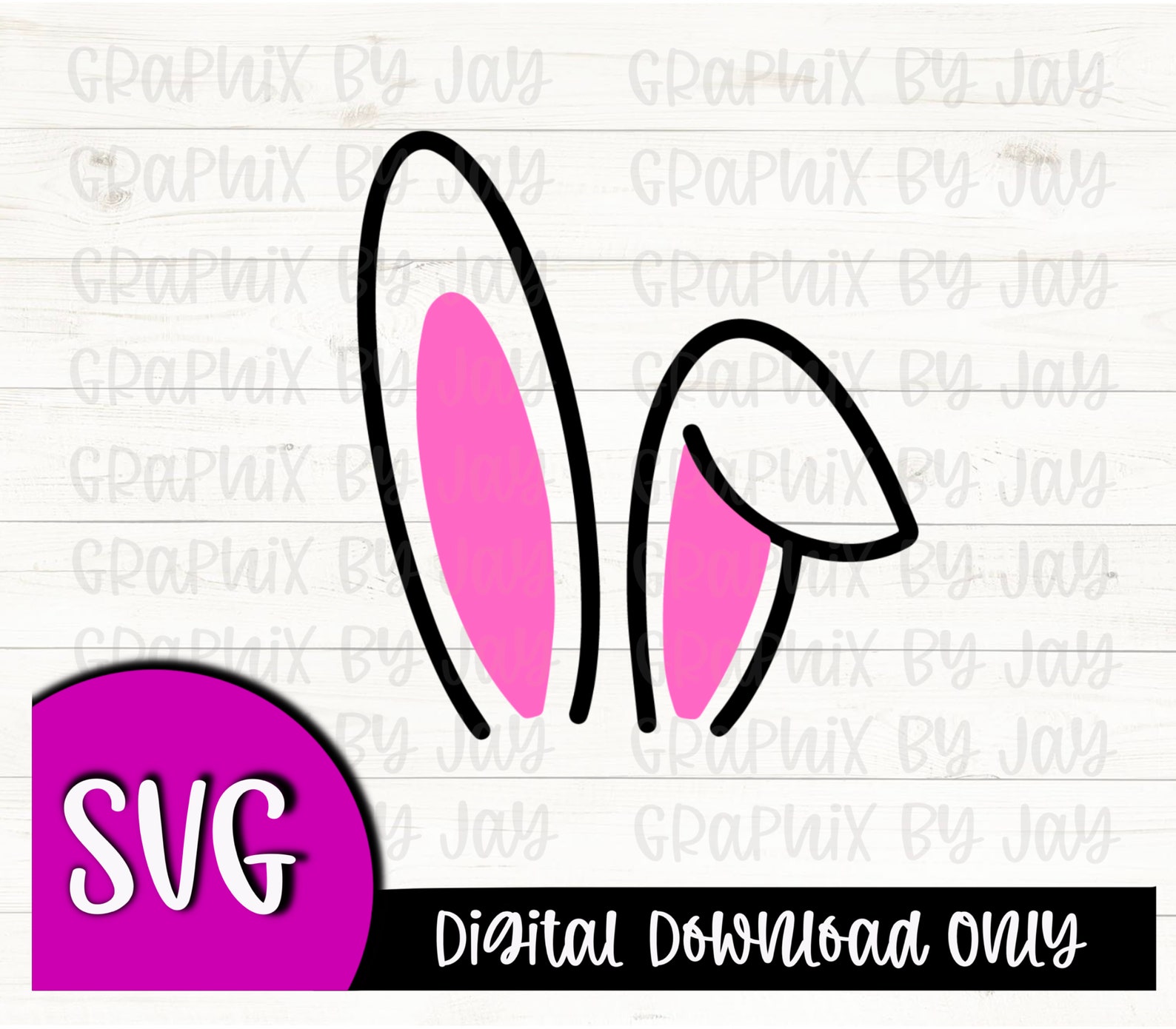 Bunny Ears SVG Bundle Easter Bunny SVG Rabbit Ears Svg - Etsy Canada