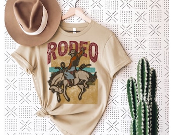 Rodeo Graphic Tee - Etsy
