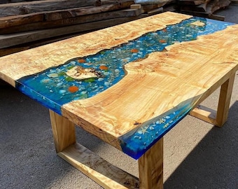 Riverbed Coffee Table - Etsy