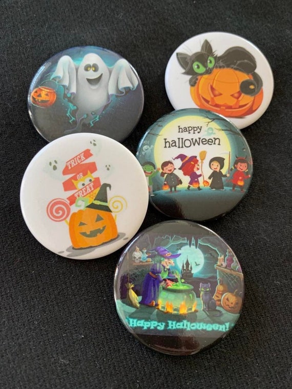 Halloween Pins to Celebrate October 31st trick or Treat - Etsy