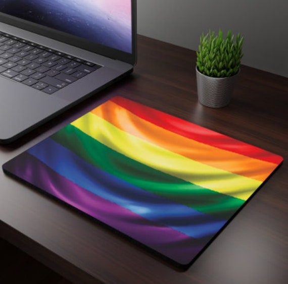 LGBTQ Flag drapeau De La Fierté mouse Pad tapis Souris | Etsy