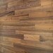 Natural Walnut Wood Wall Planks Panels Easy DIY With Self Stick or ...