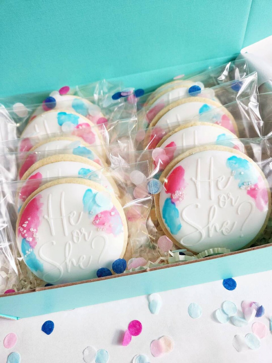 Gender Reveal Cookies - Etsy Australia