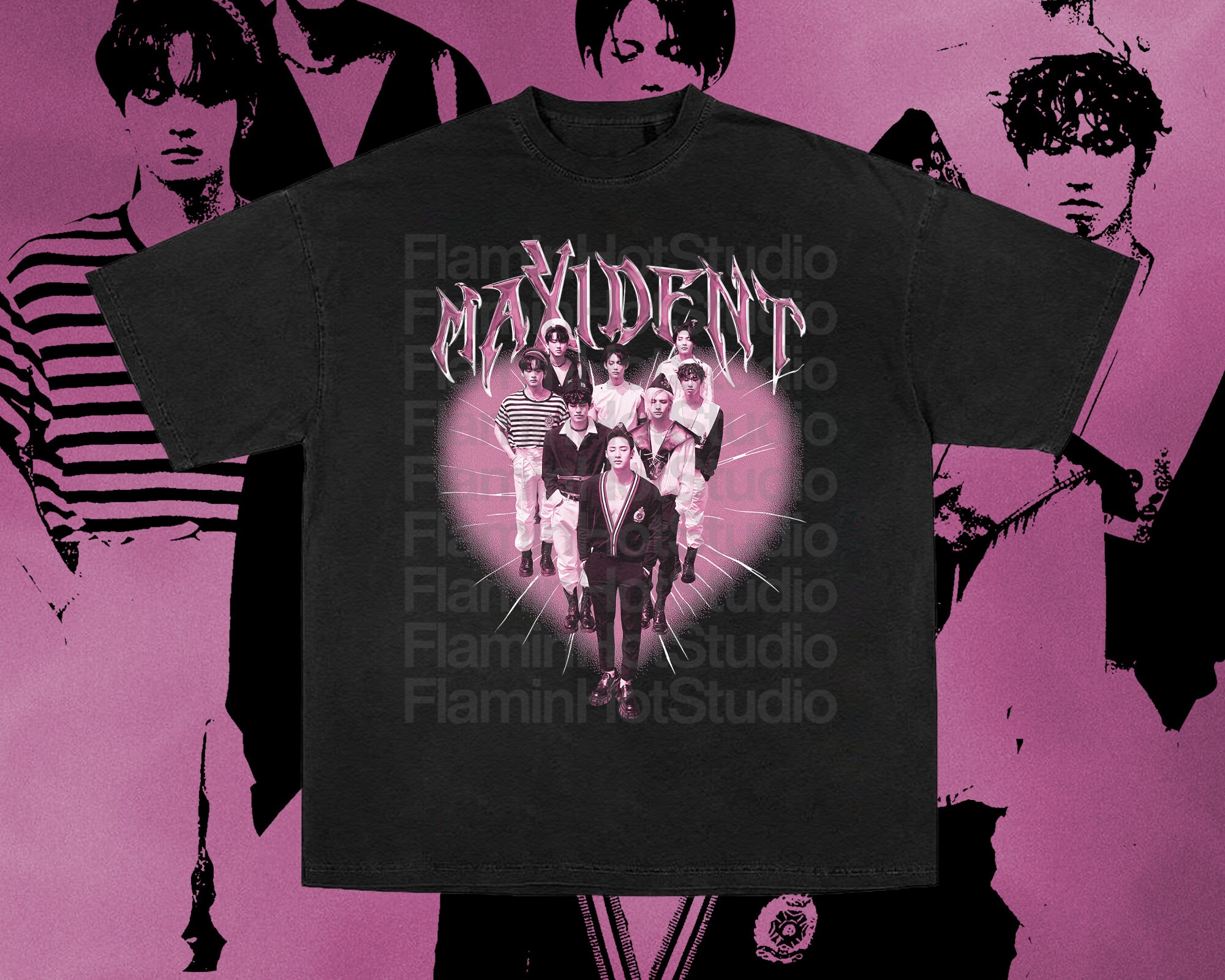 STRAY KIDS Maxident Maniac World Tour Encore 2022 Unisex Shirt