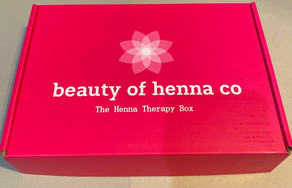 The Henna Therapy Box/henna Kit/henna Box - Etsy Australia