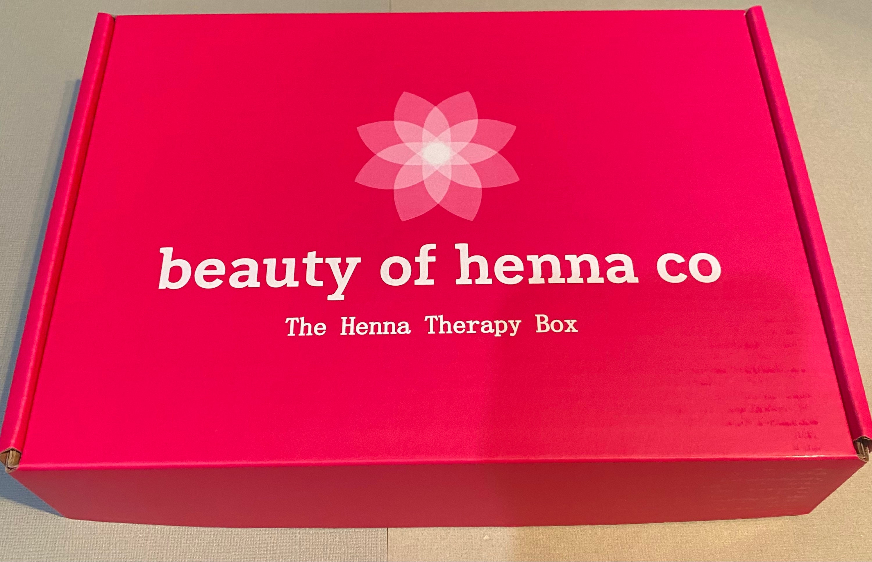 The Henna Therapy Box/henna Kit/henna Box - Etsy Australia
