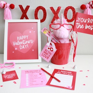 XO XO Banner, Valentines Day Party & Room Decor - Etsy