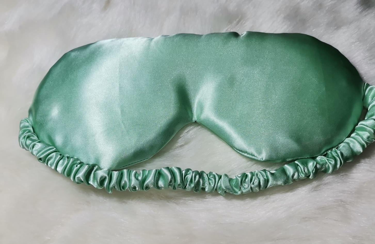 Oversize Fluffy Silk Sleep Mask - Etsy