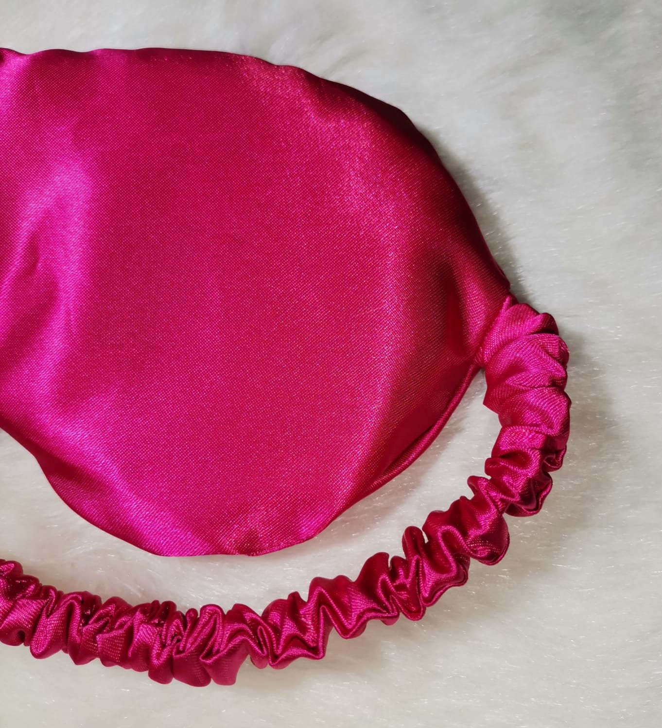 Oversize Fluffy Silk Sleep Mask - Etsy