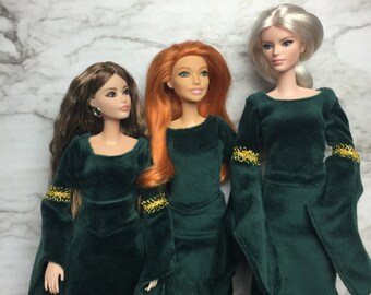 Medieval Barbie | Etsy