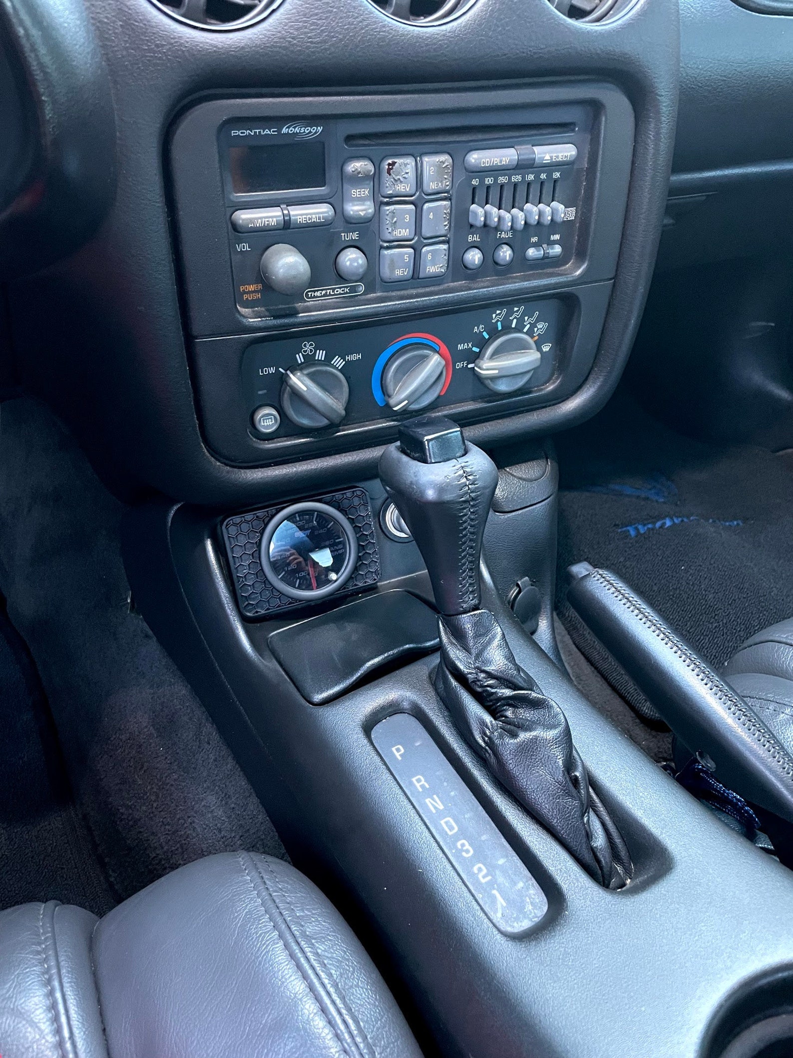 3D Printed 98-02 Firebird/camaro Center Console Gauge Pod - Etsy