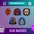 Old Horror Versions Twitch, Discord & Kick Emotes for Streaming or ...