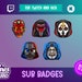 Old Horror Versions Twitch, Discord & Kick Emotes for Streaming or ...