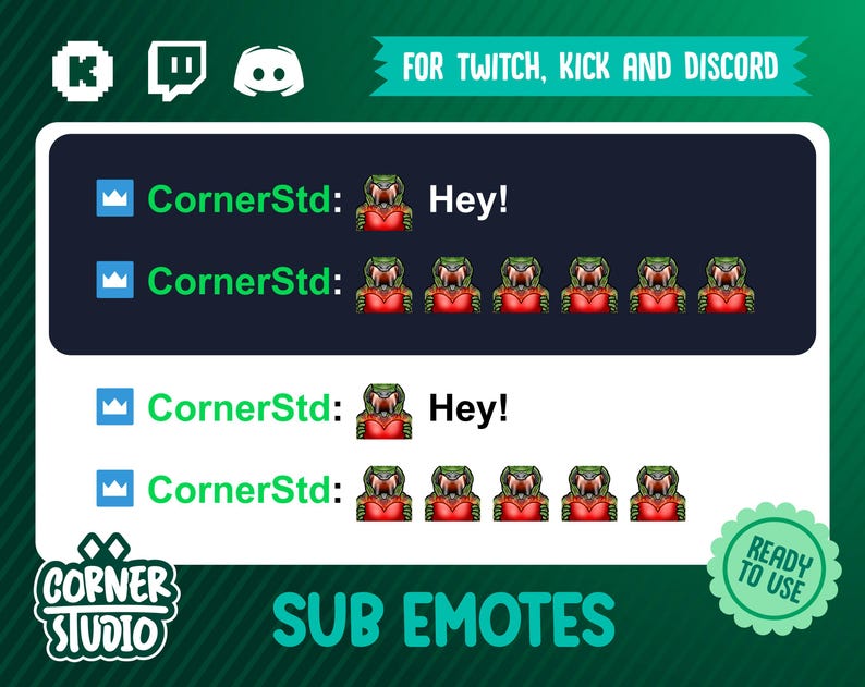 Master Chief Love Twitch, Discord & Kick Emotes for Streaming or Gaming ...
