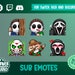 Old Horror Versions Twitch, Discord & Kick Emotes for Streaming or ...