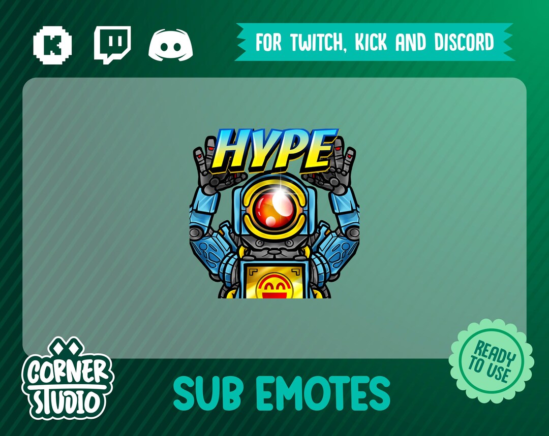 Hype Pathfinder Apex Legends Twitch, Discord & Kick Emotes for ...
