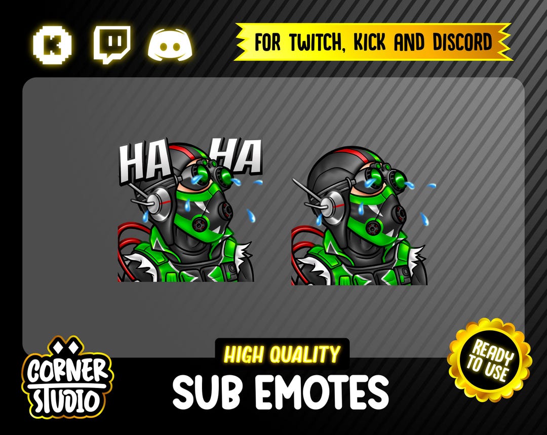 Octane Apex Legends Twitch, Discord & Kick Emotes for Streaming or ...