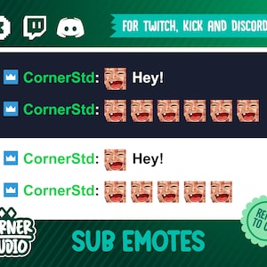 Kekw Freedy Twitch, Discord & Kick Emotes for Streaming or Gaming - Etsy