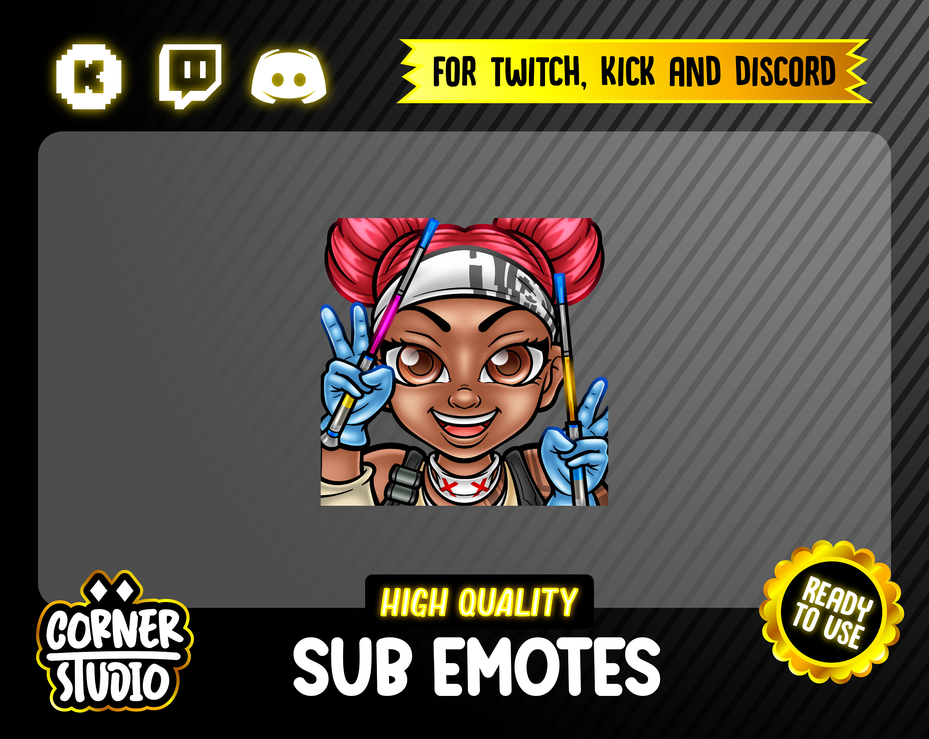 Lifeline Apex Legends Twitch, Discord & Kick Emotes for Streaming or ...