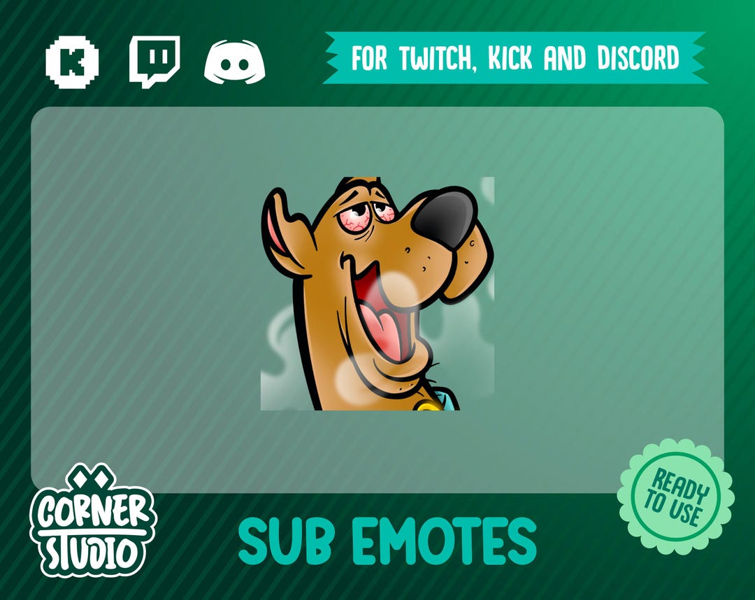 High Dog Twitch, Discord & Kick Emotes for Streaming or Gaming - Etsy