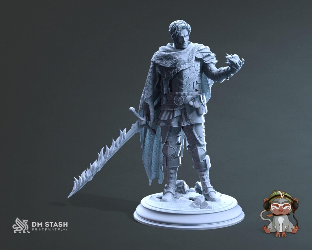 Henry the Spellsword Paladin Fantasy Tabletop RPG Dnd Dungeons and ...