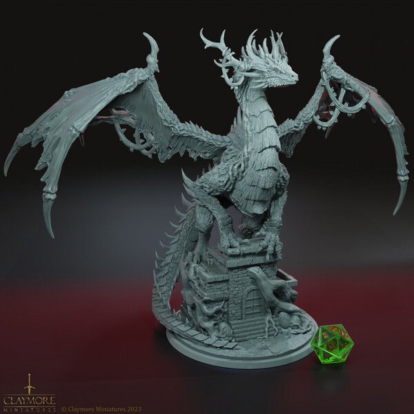 Miniature Forest Dragon - Etsy