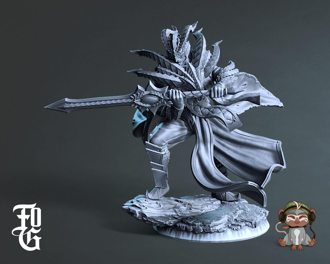 Blackwing Cult Knight Fantasy Tabletop RPG Hero Dnd Dungeons and ...