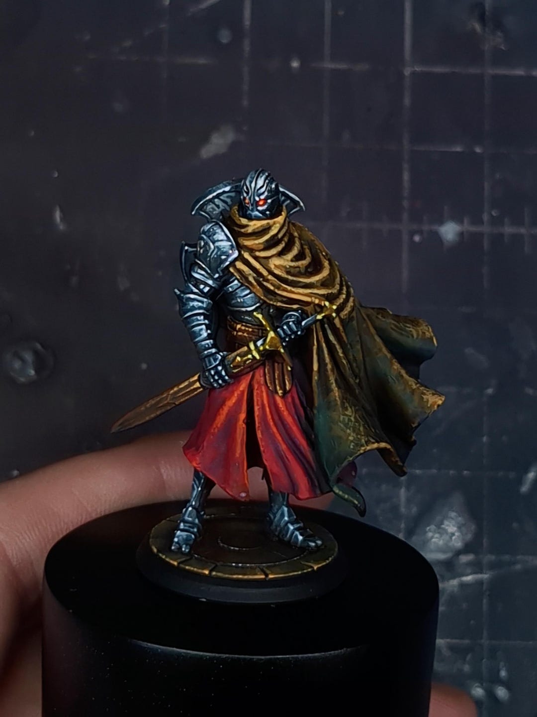 Hand Painted Dnd Miniature Clockwork Paladin High Quality Resin Figure ...