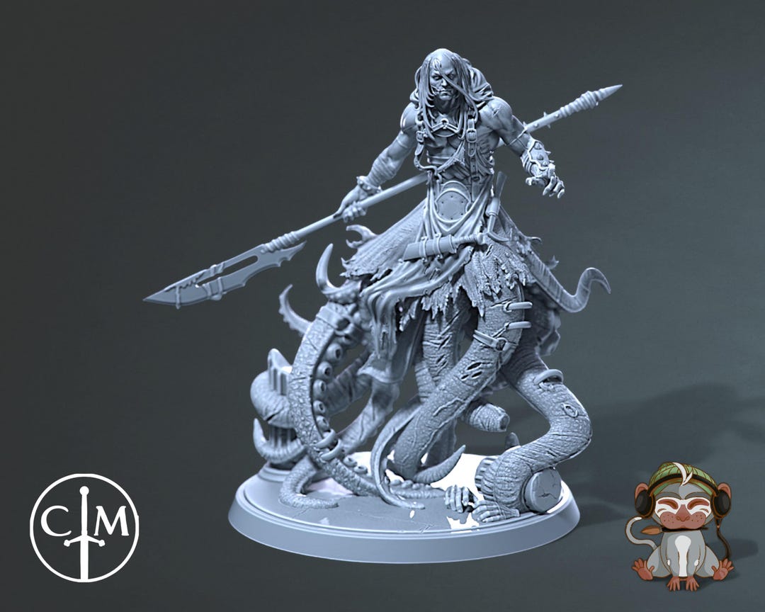 Flesh Maker Abomination Dnd Miniature 3D Print for Painting, Dungeons ...