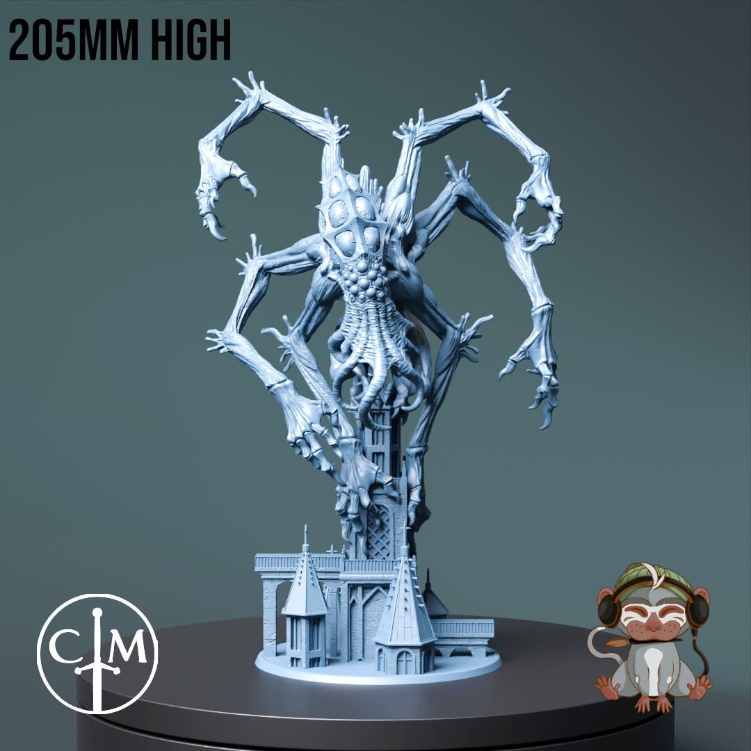 Nightmare Weaver Dnd Miniature 3D Print for Painting | Eldritch Boss ...