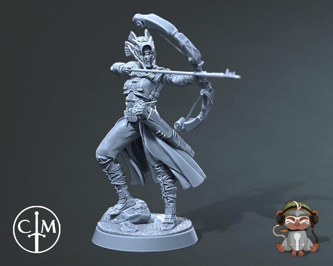 Tribal Scout Fantasy Tabletop RPG Hero Dnd Dungeons and Dragons ...