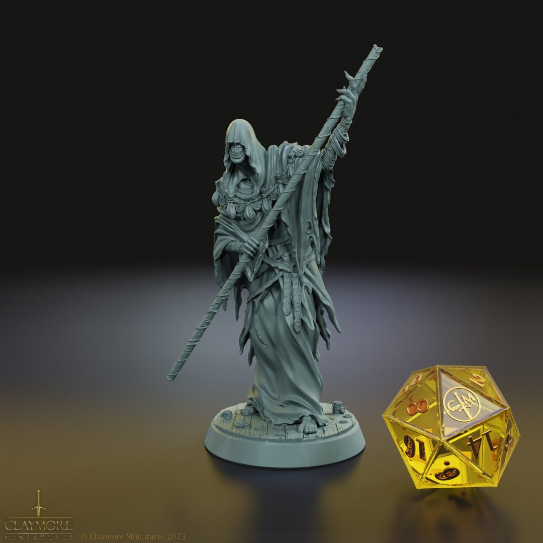 Charon the Ferryman Dnd Miniature 3D Print for Painting, Dungeons and ...