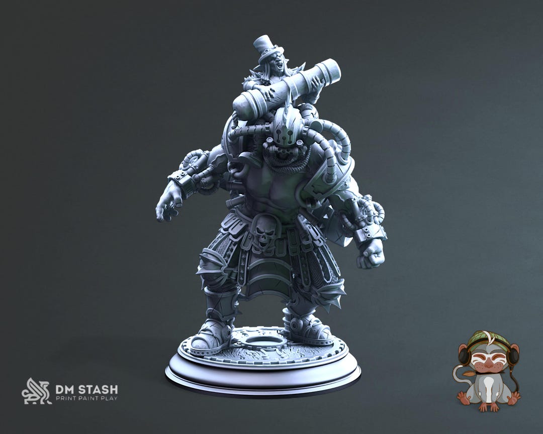 Muscles and Brain, Chemtech Experiment Fantasy Tabletop RPG Hero Dnd ...