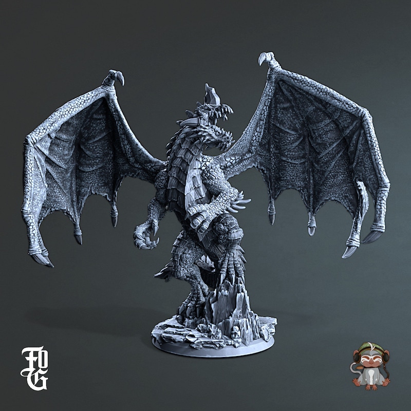 Dragon Miniature - Etsy