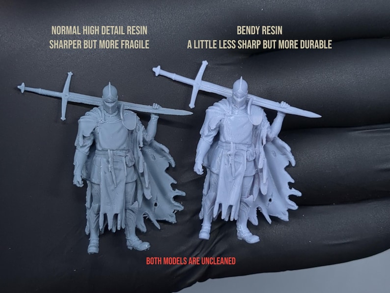 Half Orc Paladin Dnd Miniature 3D Print for Painting, Dungeons and ...