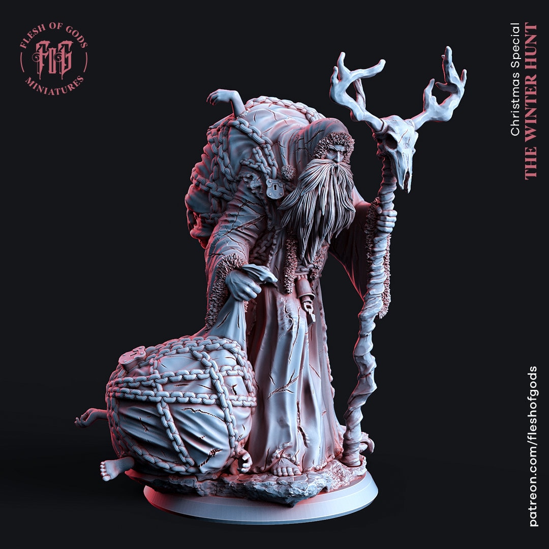 Old Klaus/flesh of Gods/monster/horror/christmas Special/dnd/enemy/npc ...