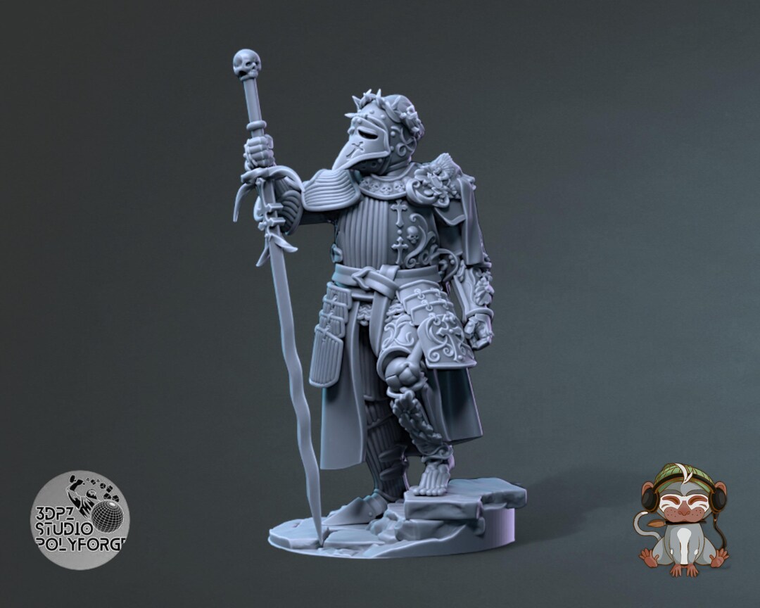 Knight Paladin Human Fighter Fantasy Tabletop RPG Hero Dnd Dungeons and ...