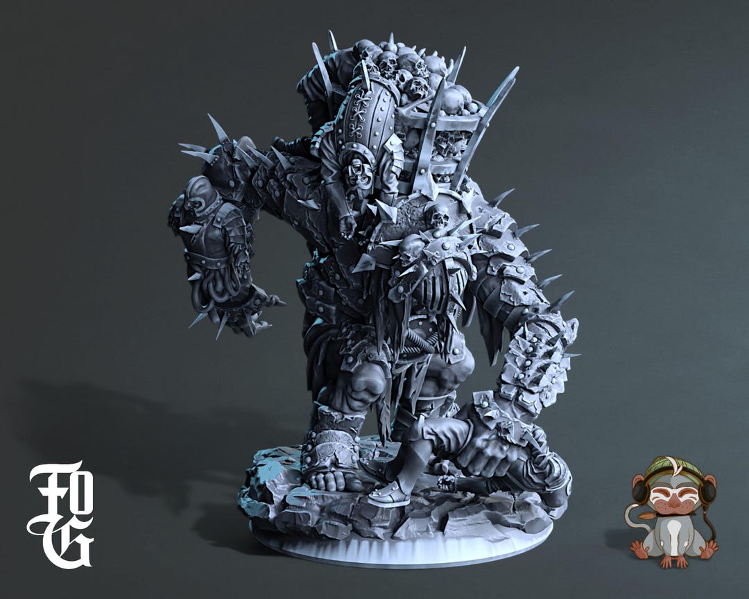 Cadaver Collector Dnd Miniature 3D Print for Painting, Dungeons and ...