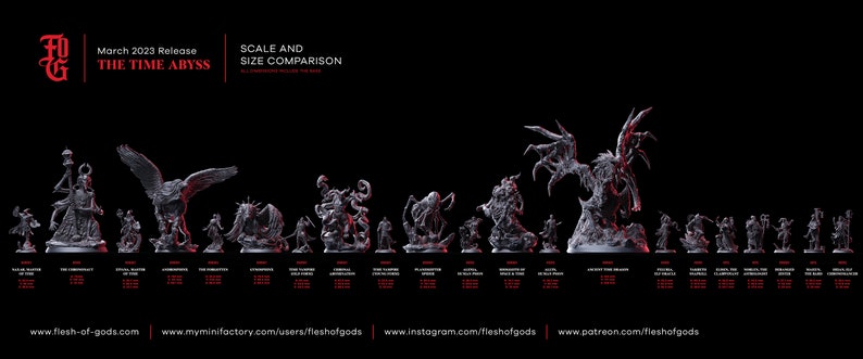 Alenia, Human Psion DnD Miniature 3D Print for painting, Dungeons and ...